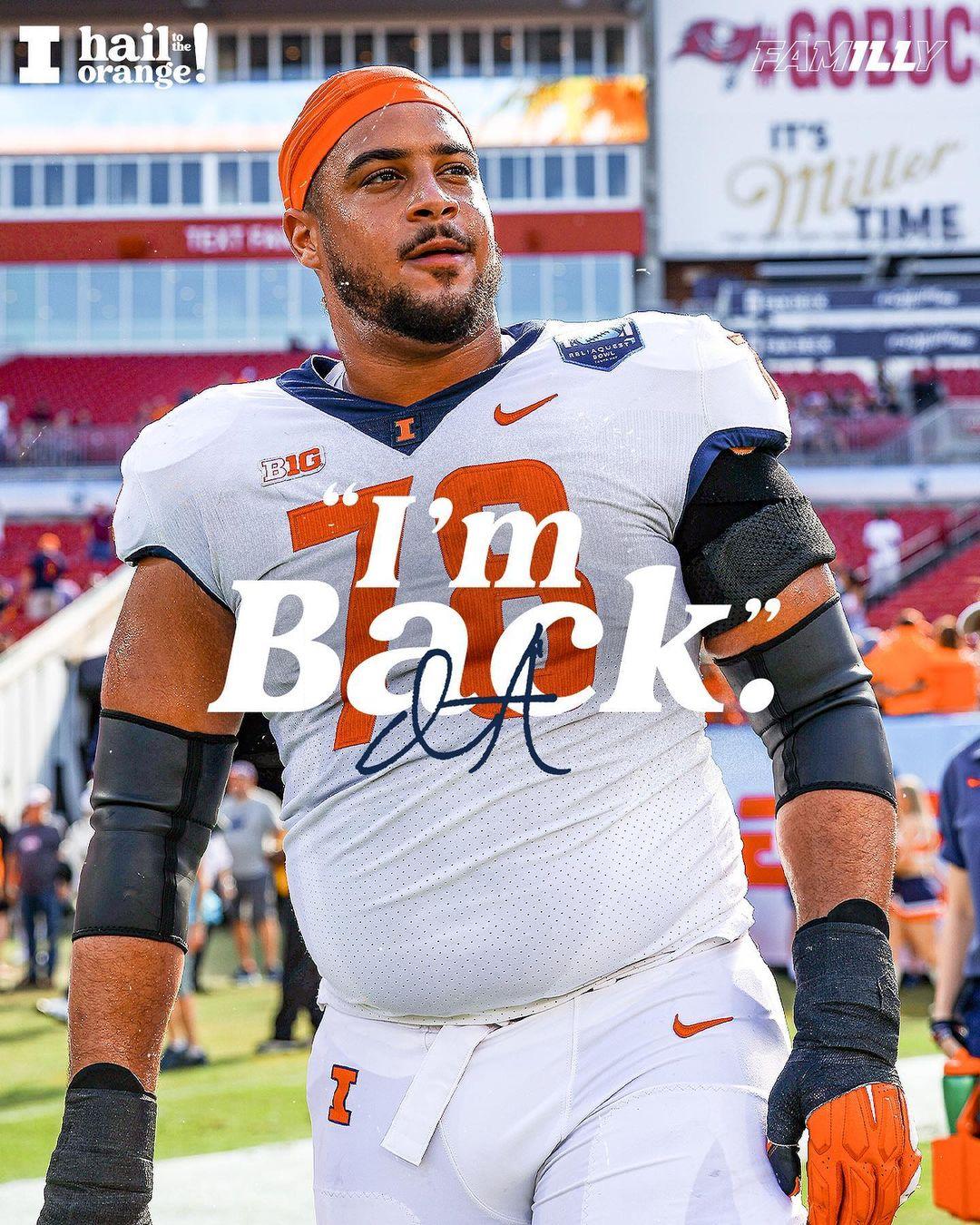 Isaiah Adams | University Of Illinois | Postgame Player Portal